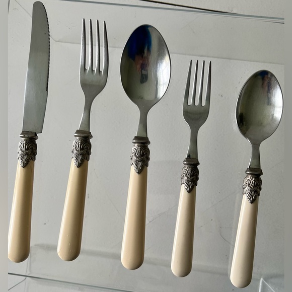 EME Napoleon Italy | Dining | Inox Eme Italy Napoleon Ivory Handle ...